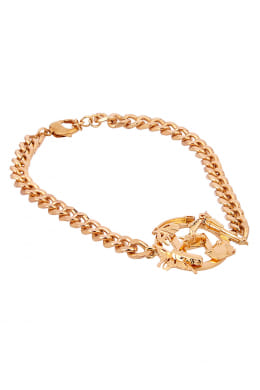 Buy Gold chain choker necklace by Outhouse at Aashni and Co