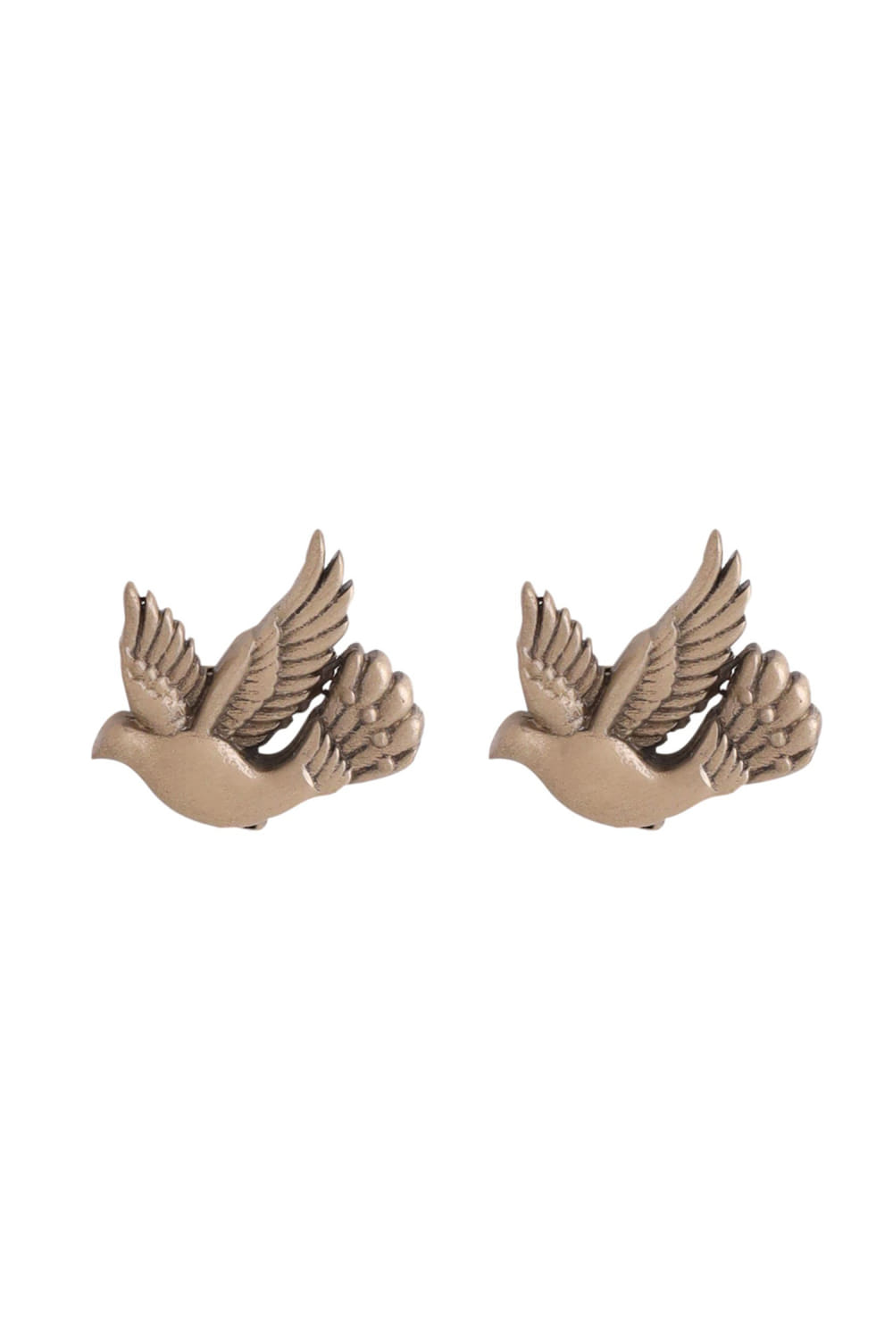 Buy Antique gold flying bird collar tips by Cosa Nostraa at Aashni and Co